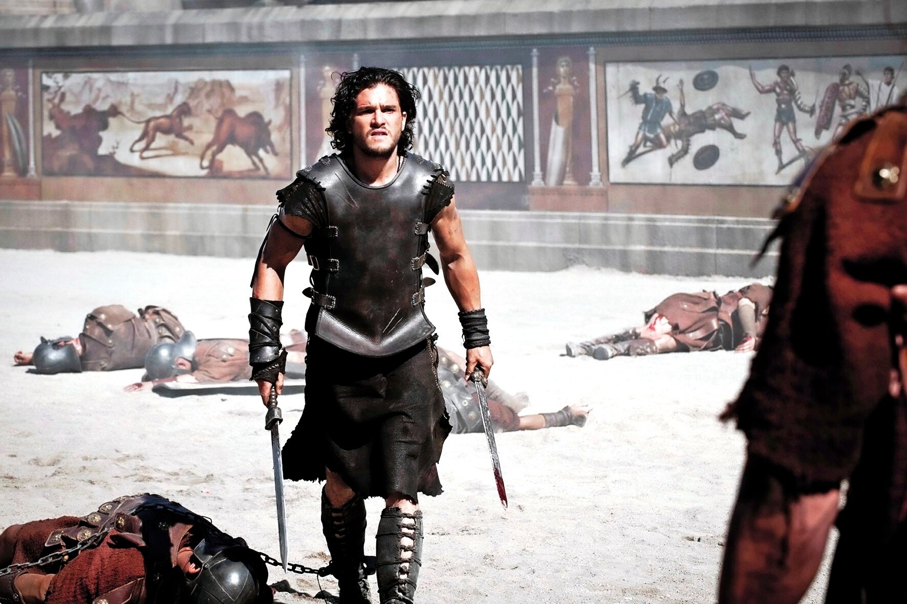 Hollywood als oord van verderf, Jon Snow als gladiator en Matteo Simoni ...