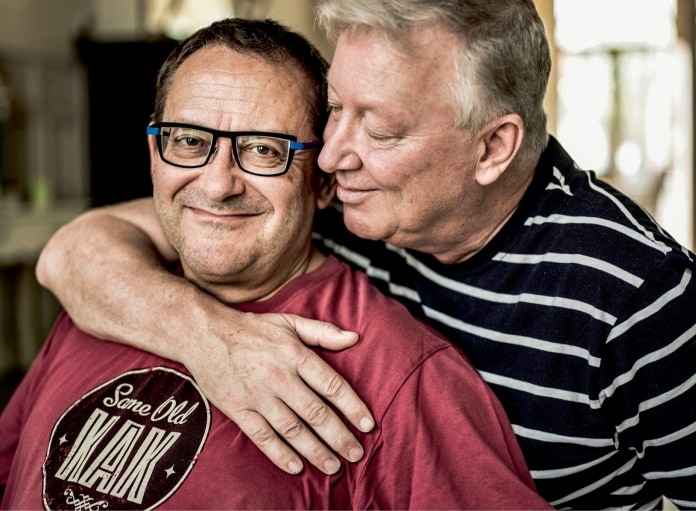 Tom Lanoye en zijn man René Los: 'Vroeger noemden we elkaar een rechtse ...