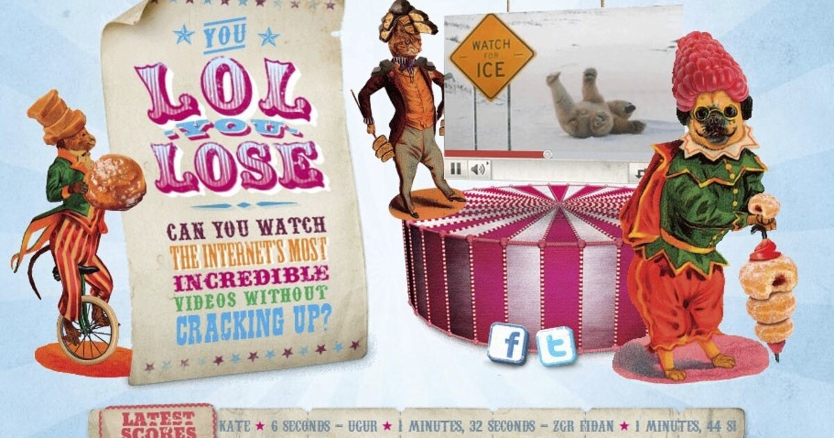 You LOL, you lose | Humo: The Wild Site