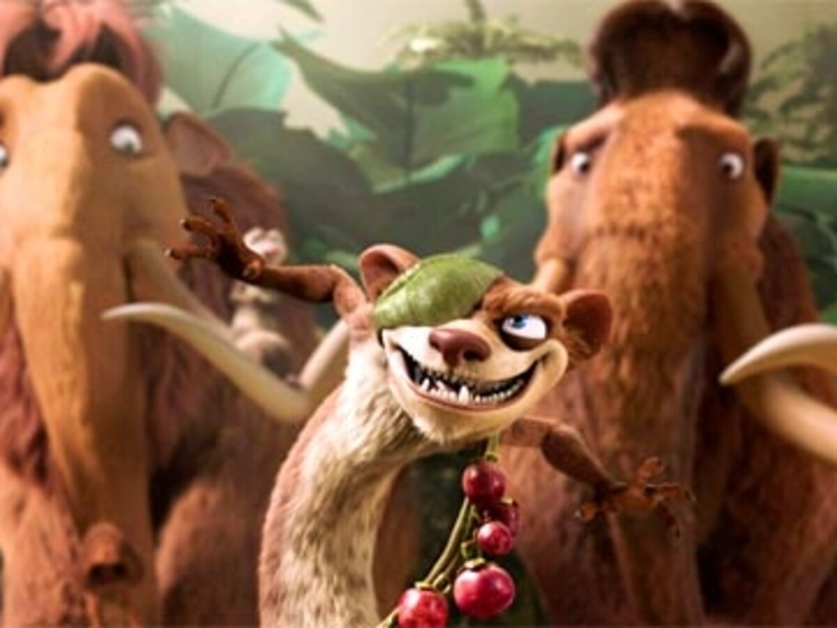 Filmplakat Istid 3 Dawn Of The Dinosaurs Ice Age (DVD) (2002)