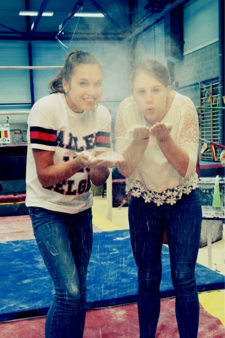 'Afspraak in Rio': turnsters Lisa Verschueren (20) en Laura Waem (18 ...