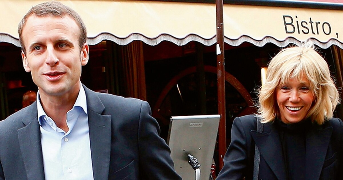 Op pad met Emmanuel Macron (39) en zijn vrouw Brigitte (63): 'Ik ben ...