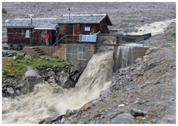 De smeltende Alpen, een reisverhaal: 'Het smelten van de gletsjer valt ...