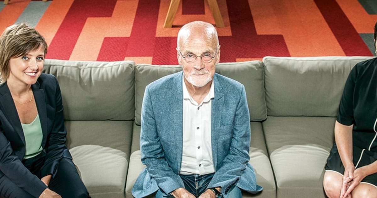 25 jaar 'Terzake' Annelies Beck, Dirk Tieleman en Kathleen Cools ...