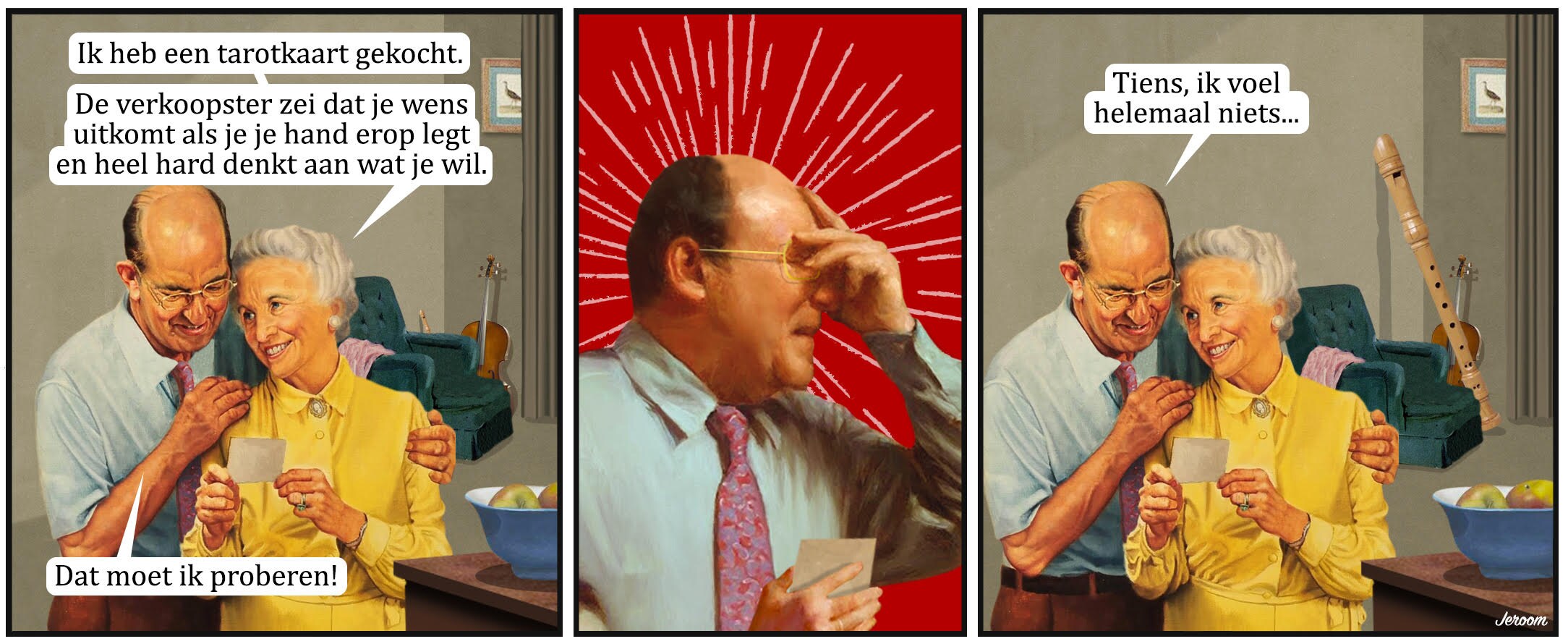 ‘Ik heb een tarotkaart gekocht’: een klassieker van Jeroom | Humo: The ... ‘Ik heb een tarotkaart gekocht’: een klassieker van Jeroom | Humo: The ...
