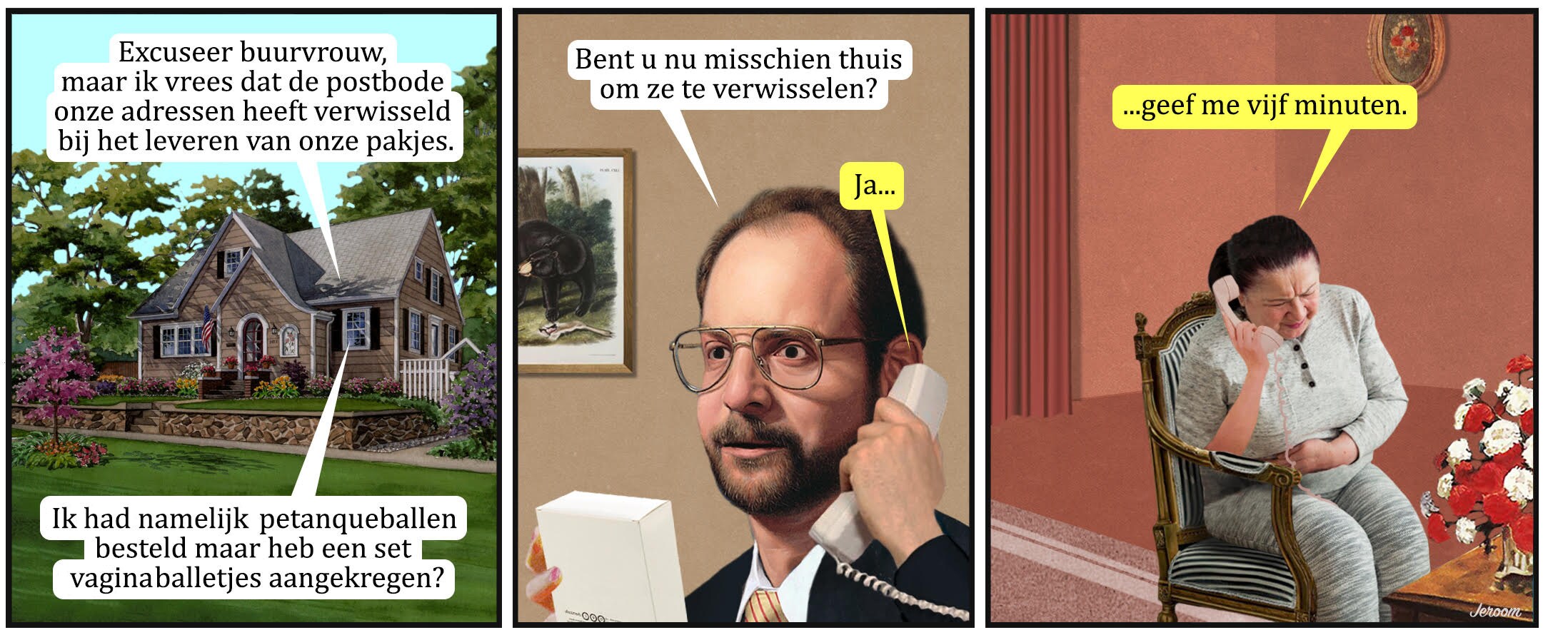 De cartoons van Jeroom | Humo: The Wild Site