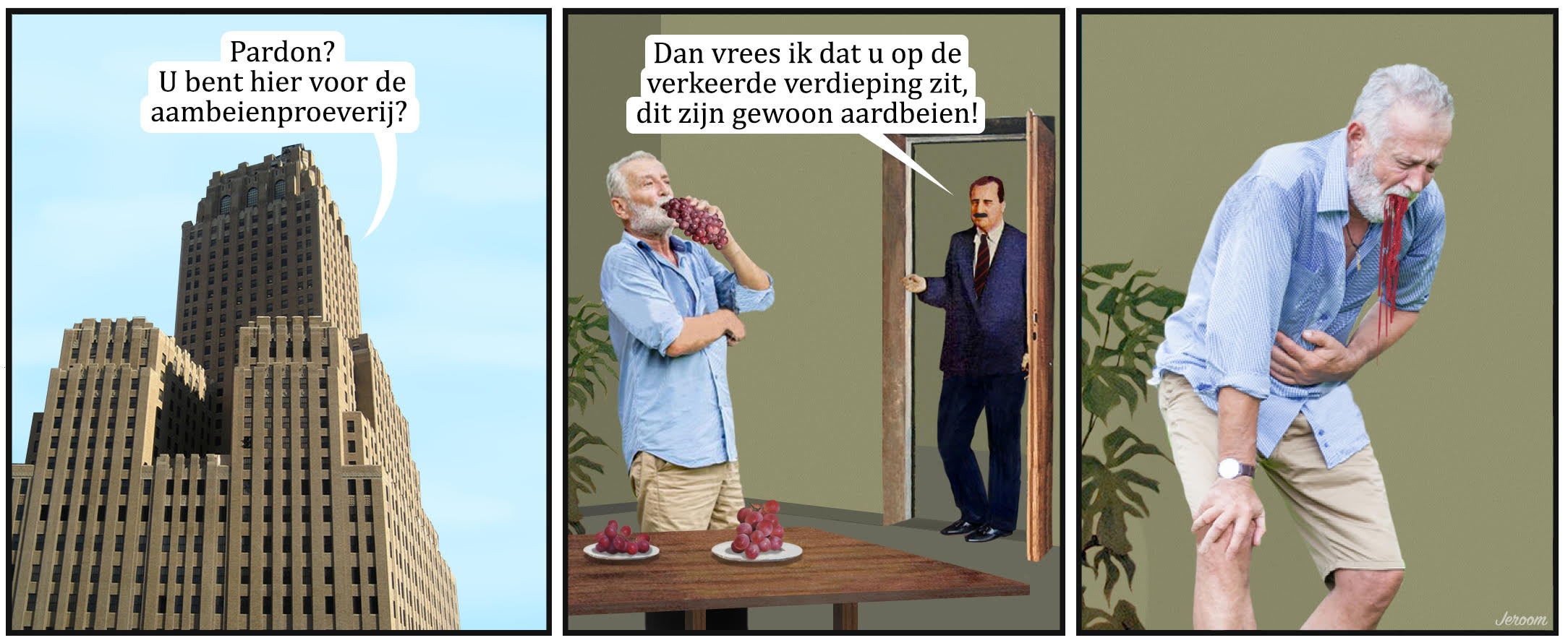De cartoons van Jeroom | Humo: The Wild Site
