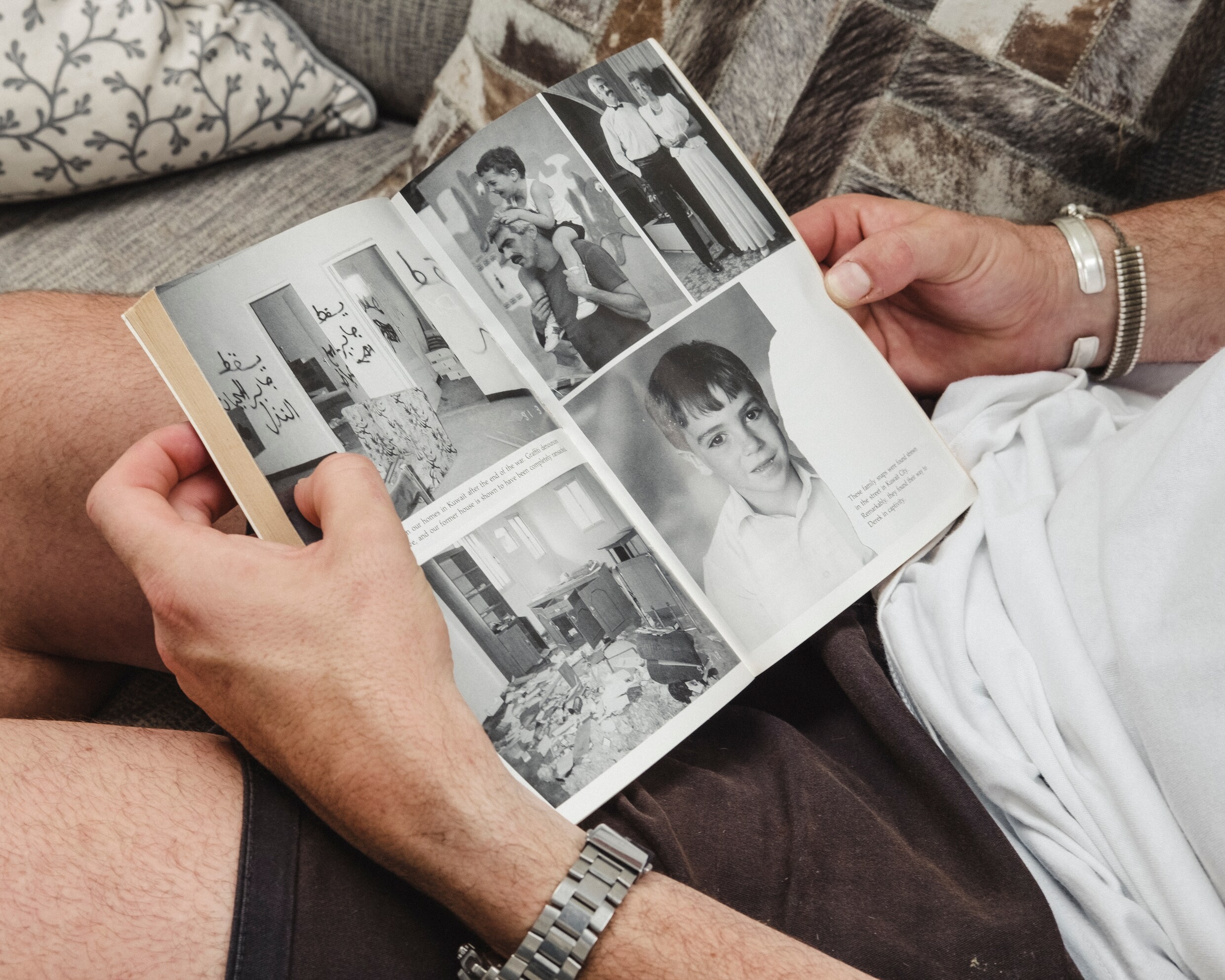 ‘Saddam Hoessein ging met zijn hand door mijn haar en probeerde me op ...