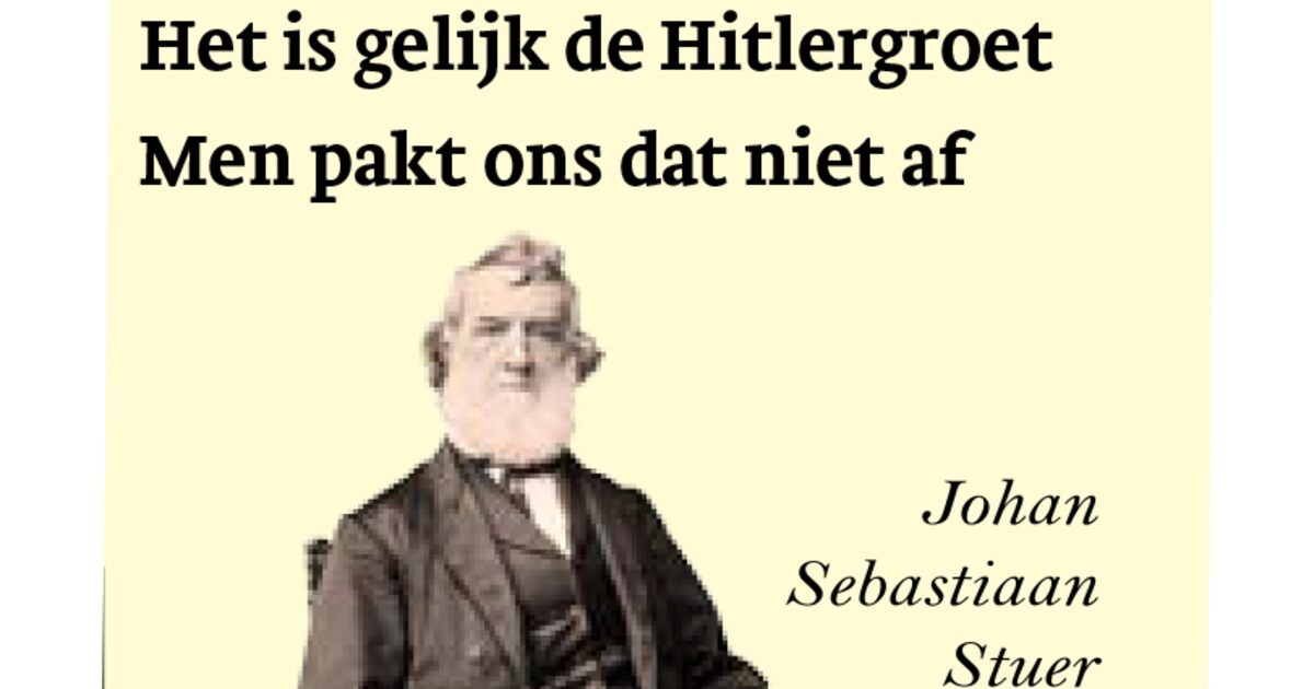 Een vrolijk versje van Johan Sebastiaan Stuer | Humo: The Wild Site