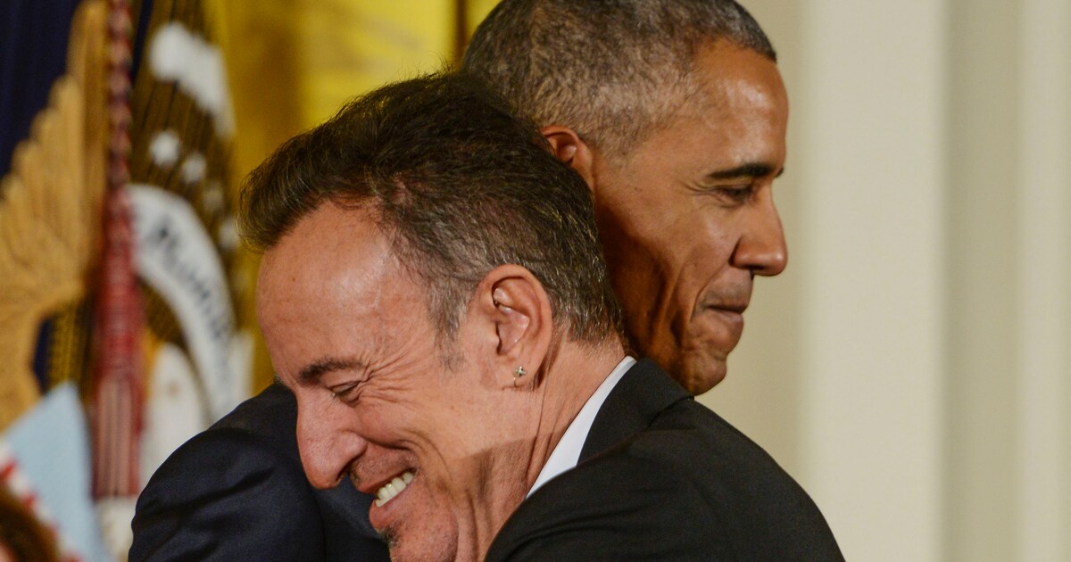 Barack Obama en Bruce Springsteen maken samen nieuwe podcast | Humo ...