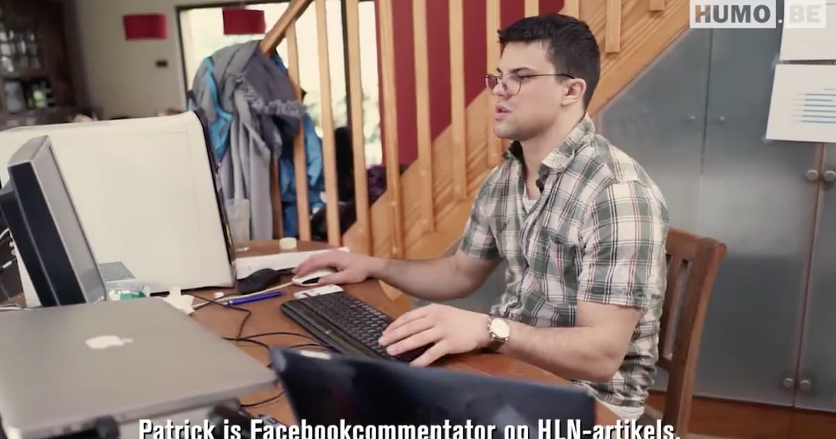 Patrick is commentator op HLN-artikels: ‘Terug naar Chakamaka, klootzak ...