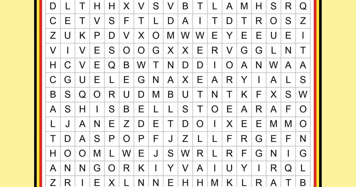 Horen, zien en doorstrepen: ontdekt u in deze puzzel de 22 Belgische ...