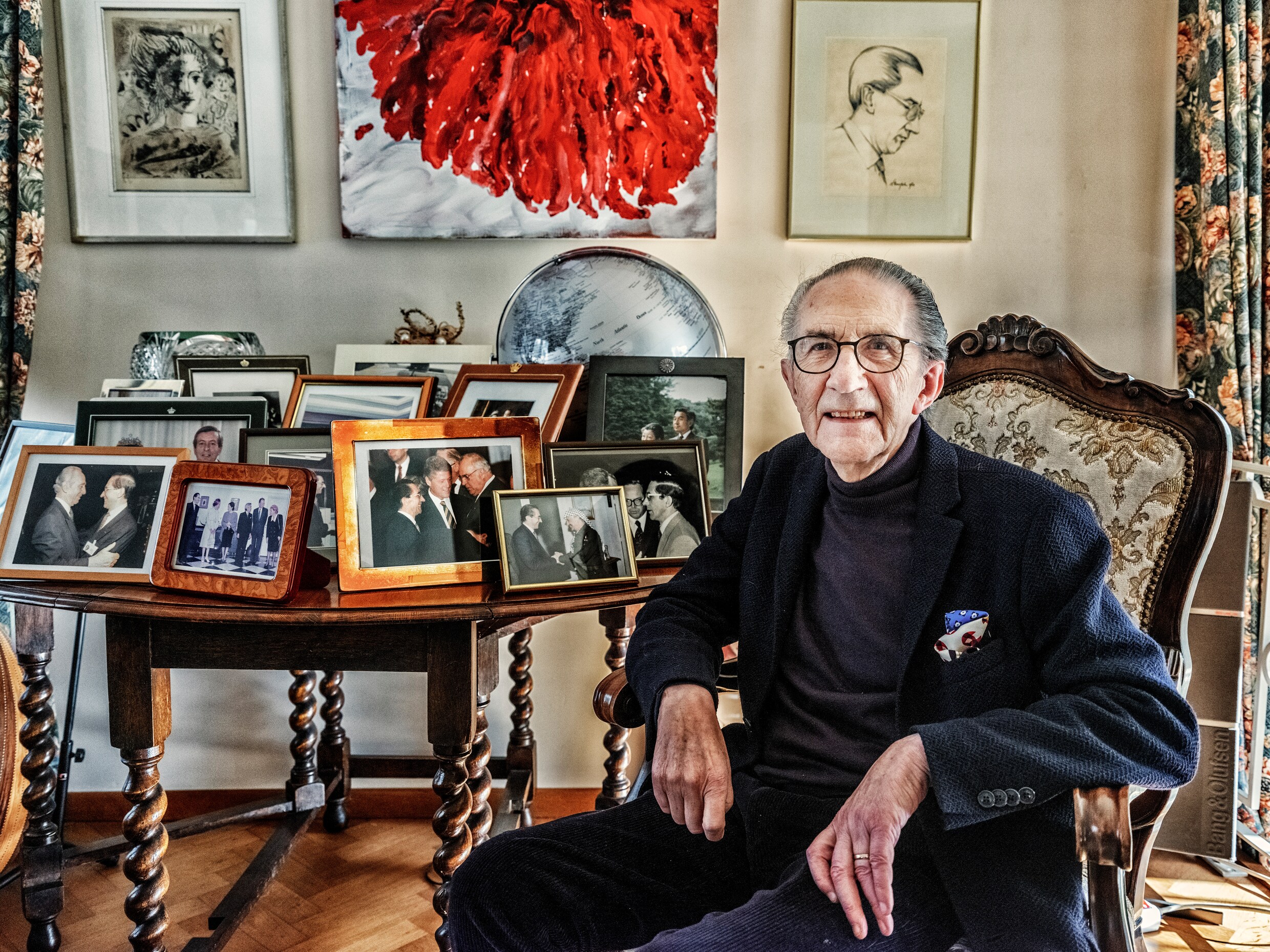 'Het lijkt erop dat president Poetin zich ingraaft. Dat hij meer dan ...