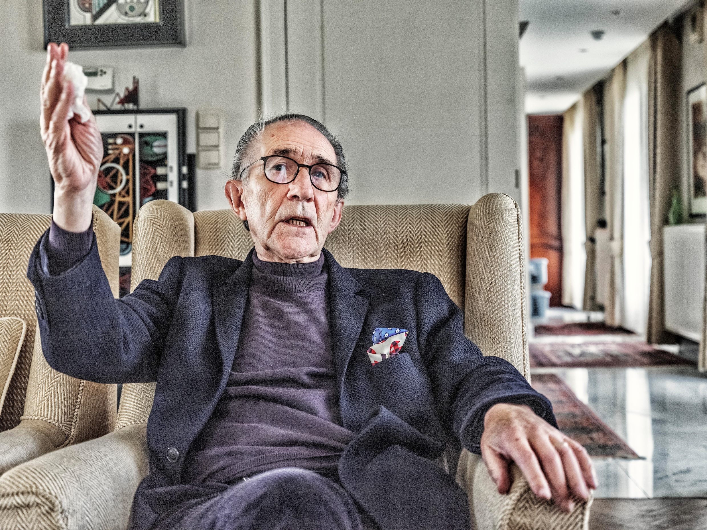 'Het lijkt erop dat president Poetin zich ingraaft. Dat hij meer dan ...