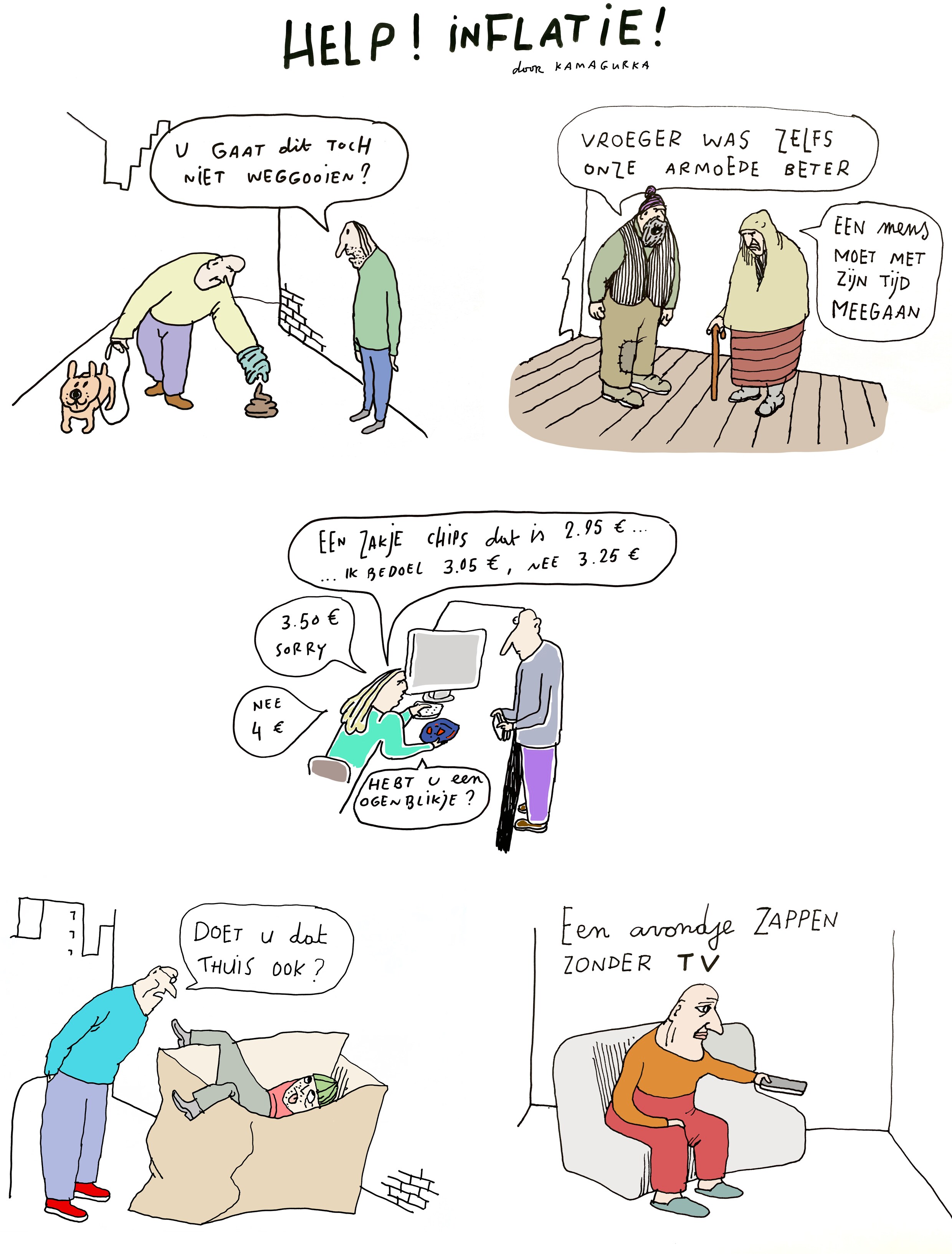 Kamagurka - Help! Inflatie! | Humo: The Wild Site