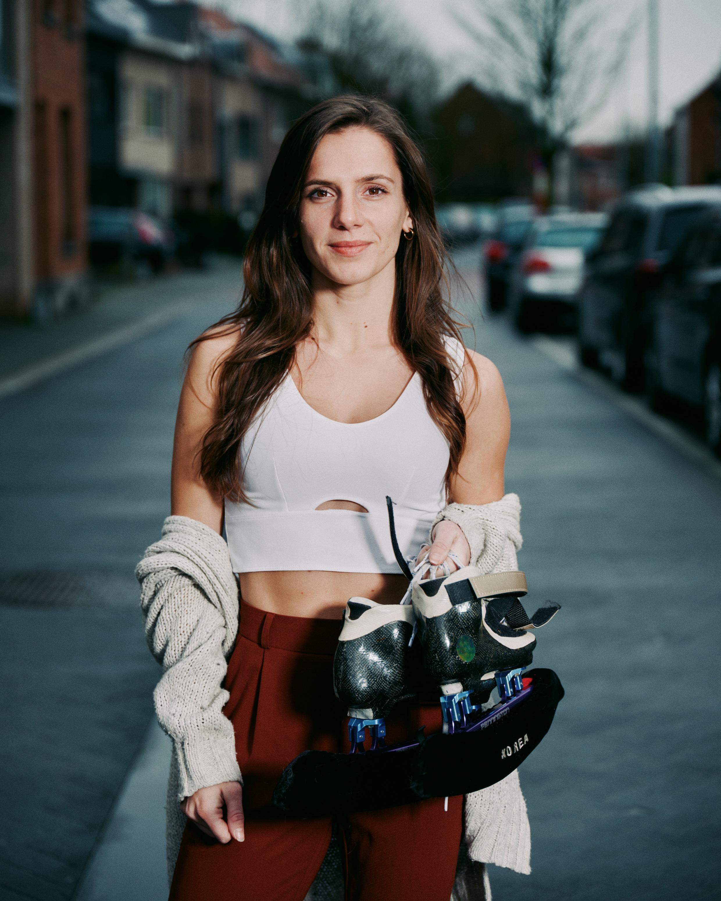 Hanne Desmet: ‘Ik heb lang voorzichtig moeten schaatsen. Nog eens ...