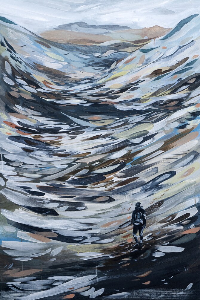 ‘Eén verkeerde stap en we waren in de kolkende zee gestort en tegen de ...