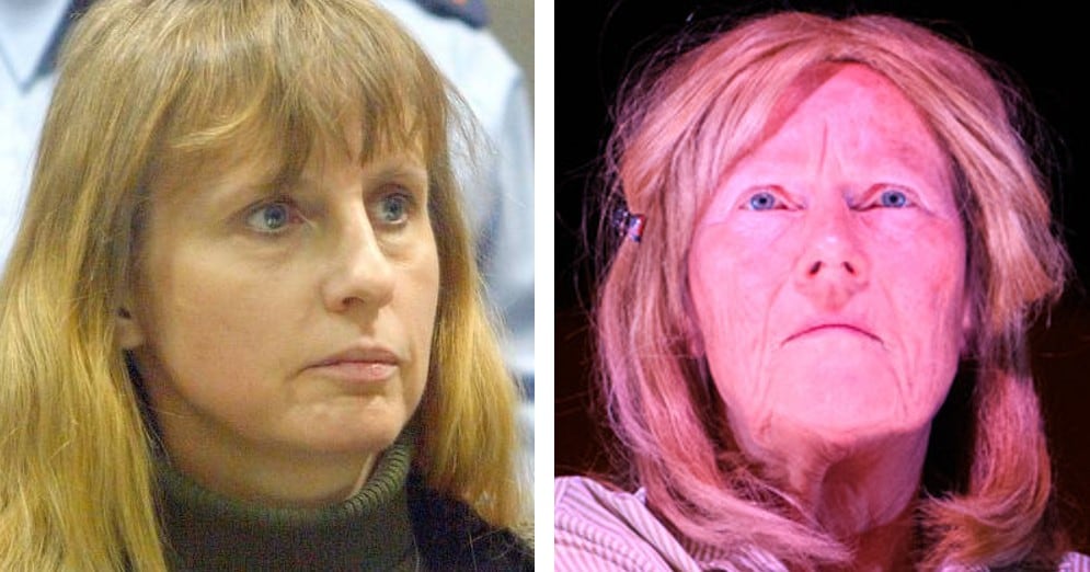 De actrice die op eigen verzoek Michelle Martin speelt: ‘Misschien is ...