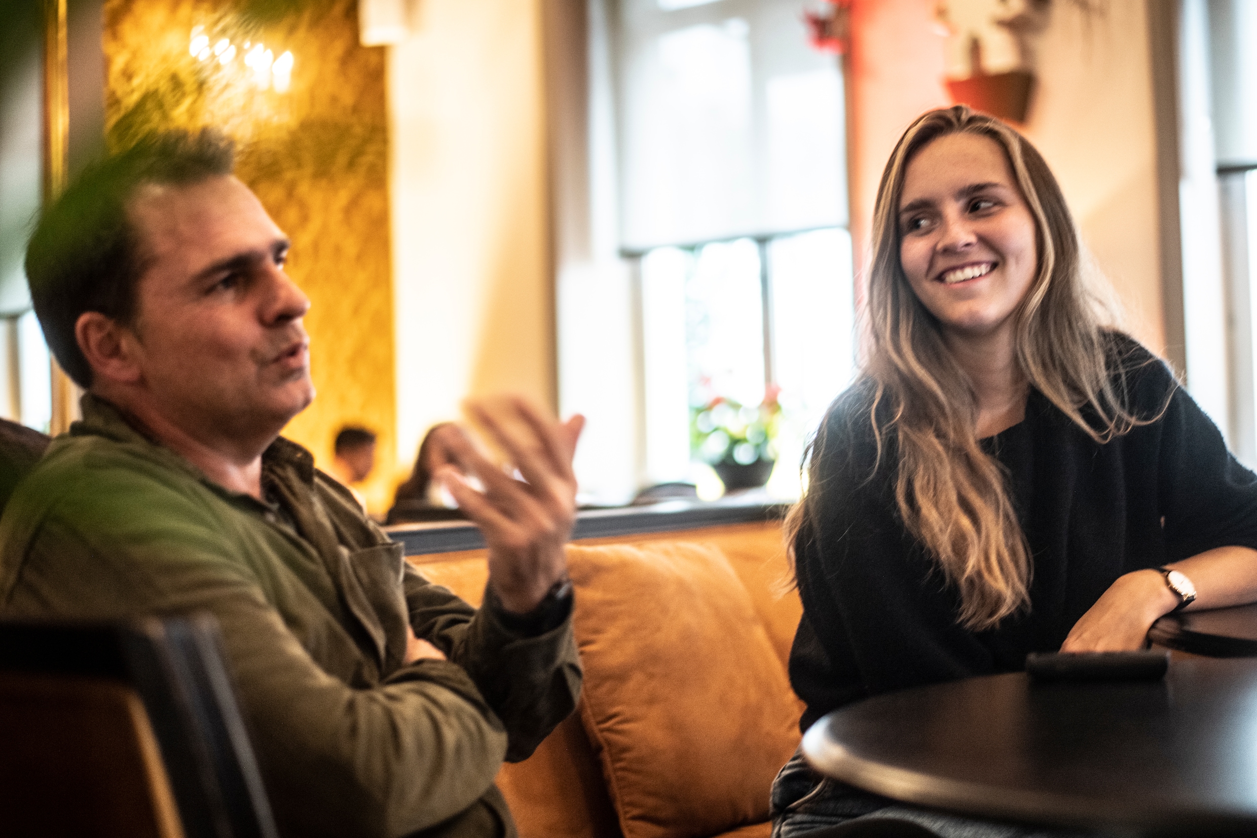 Luc Haekens en zijn dochter Justine: ‘Ze werd héél snel zelfstandig, en ...
