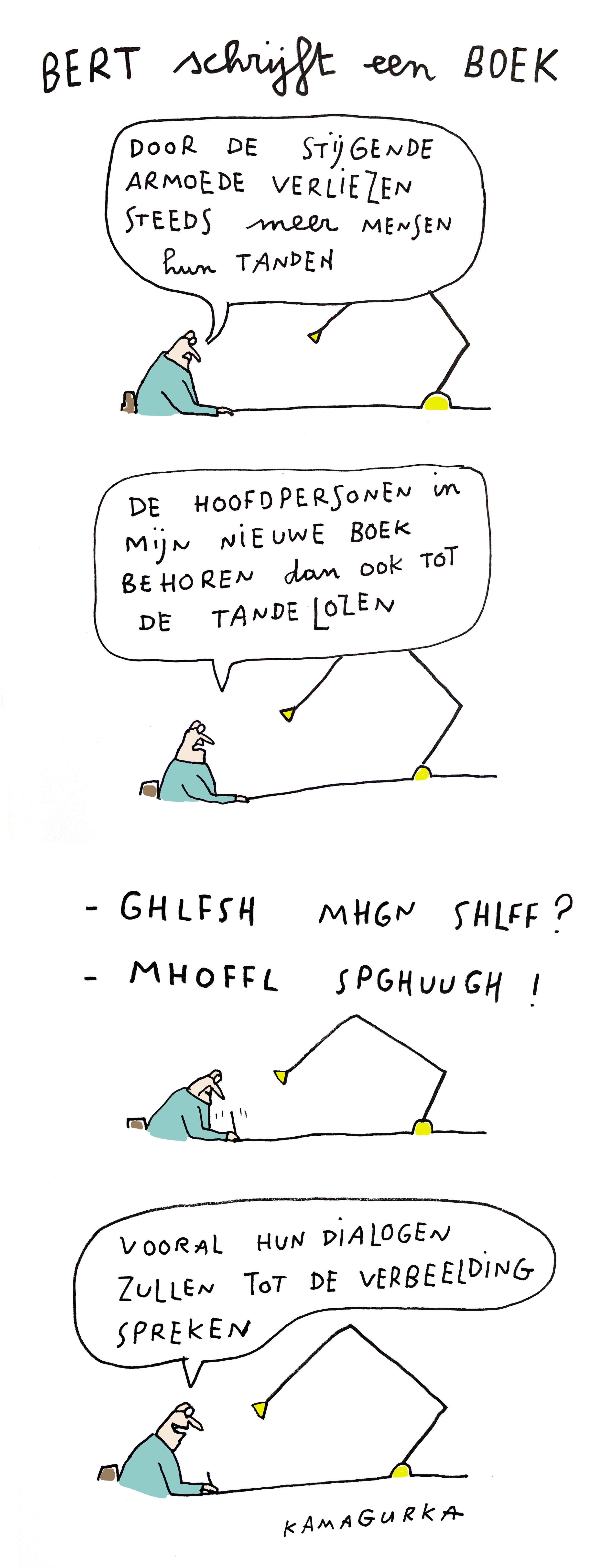 Bert schrijft een boek | Humo: The Wild Site