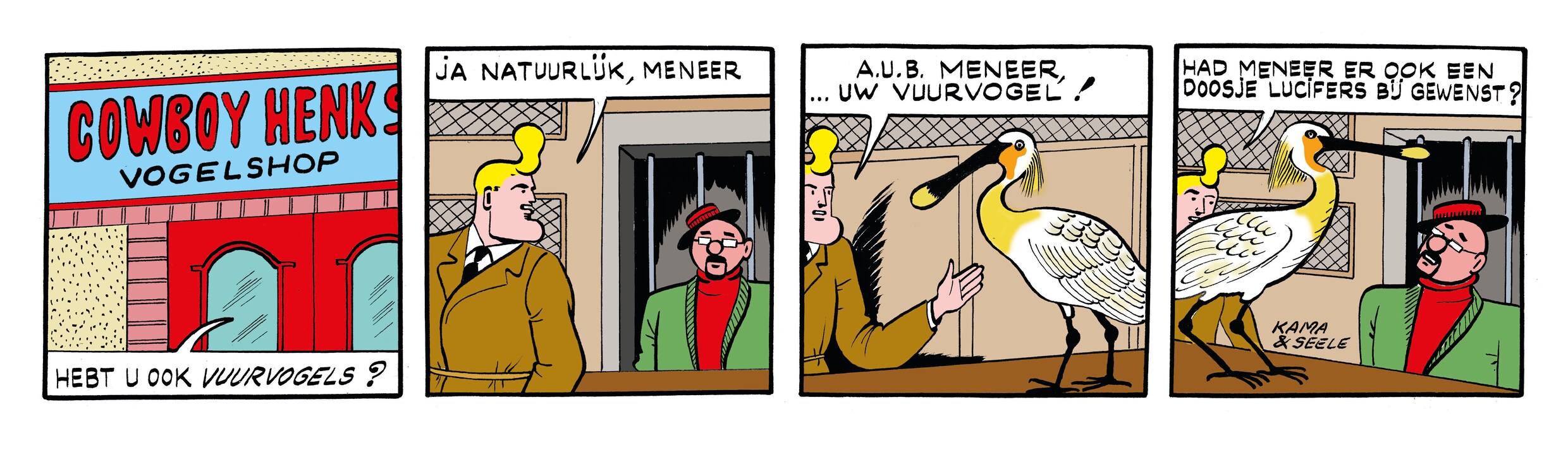 Cowboy Henk en de vogelshop | Humo: The Wild Site