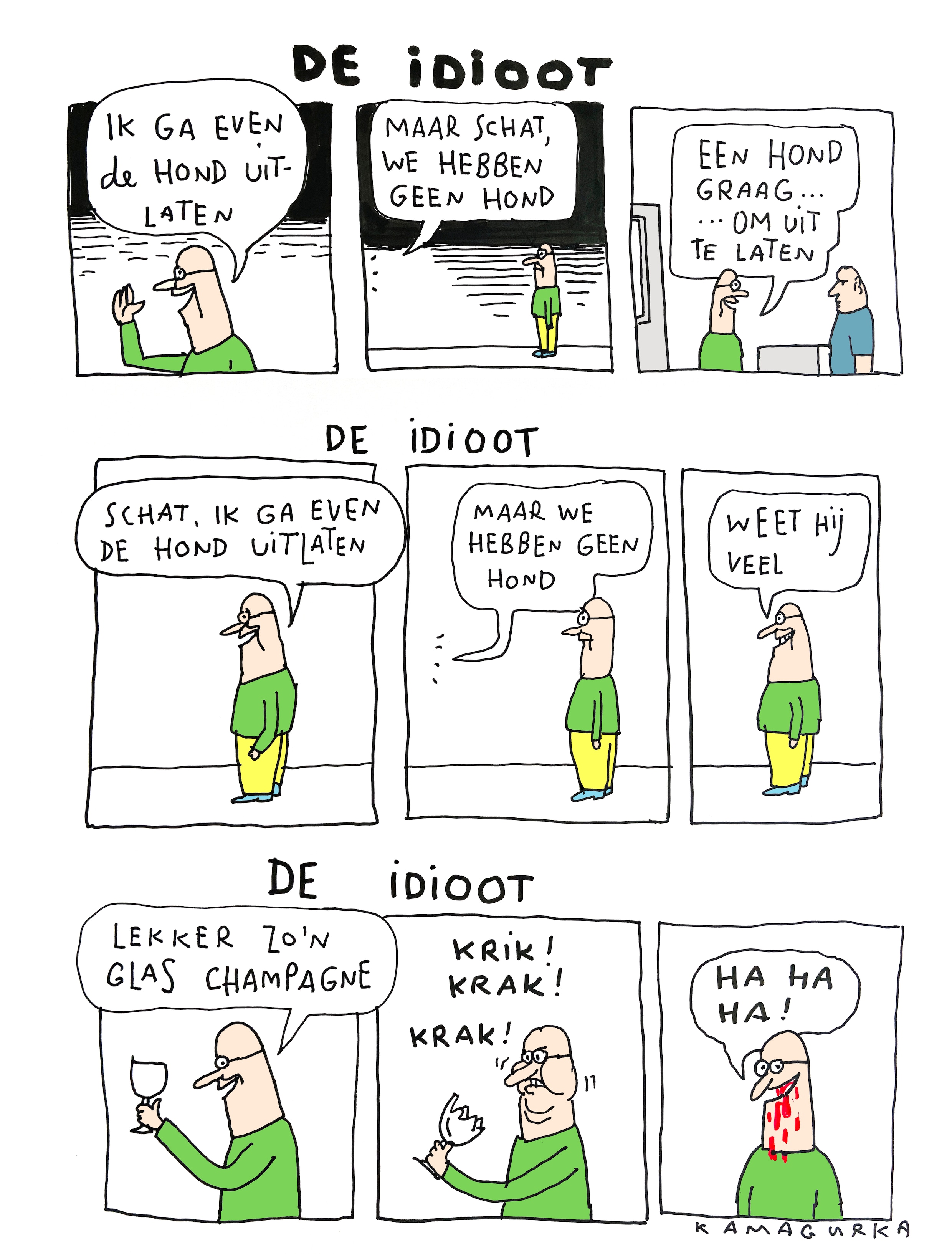 Kamagurka: de idioot | Humo: The Wild Site