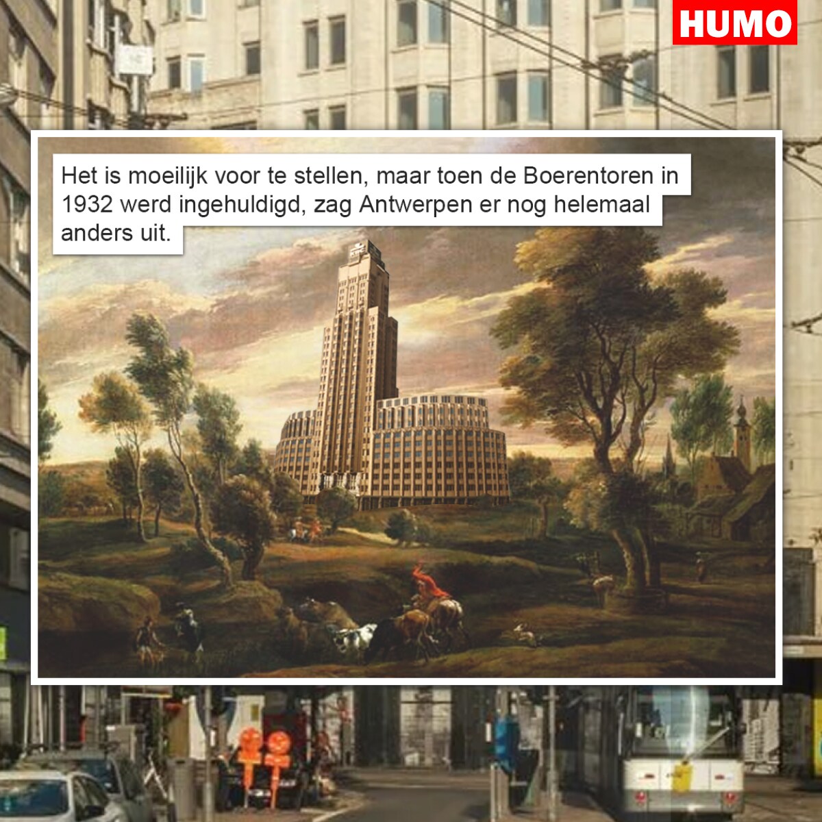 De Boerentoren in Antwerpen dan toch hertekend: ‘Nog maar het tweede ...