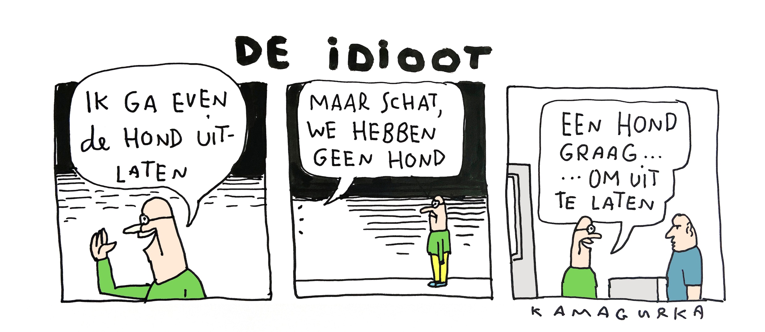 Kamagurka met een ode aan de idioot | Humo: The Wild Site