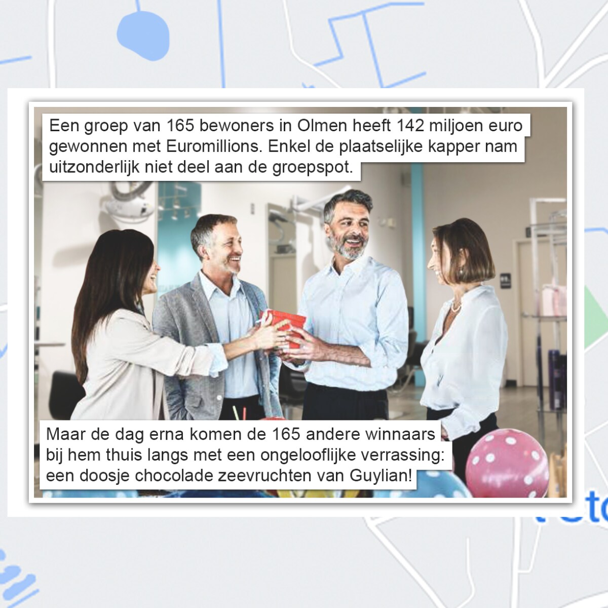 Het Gat van de Wereld: gemeente Olmen verandert slogan na lottowinst ...