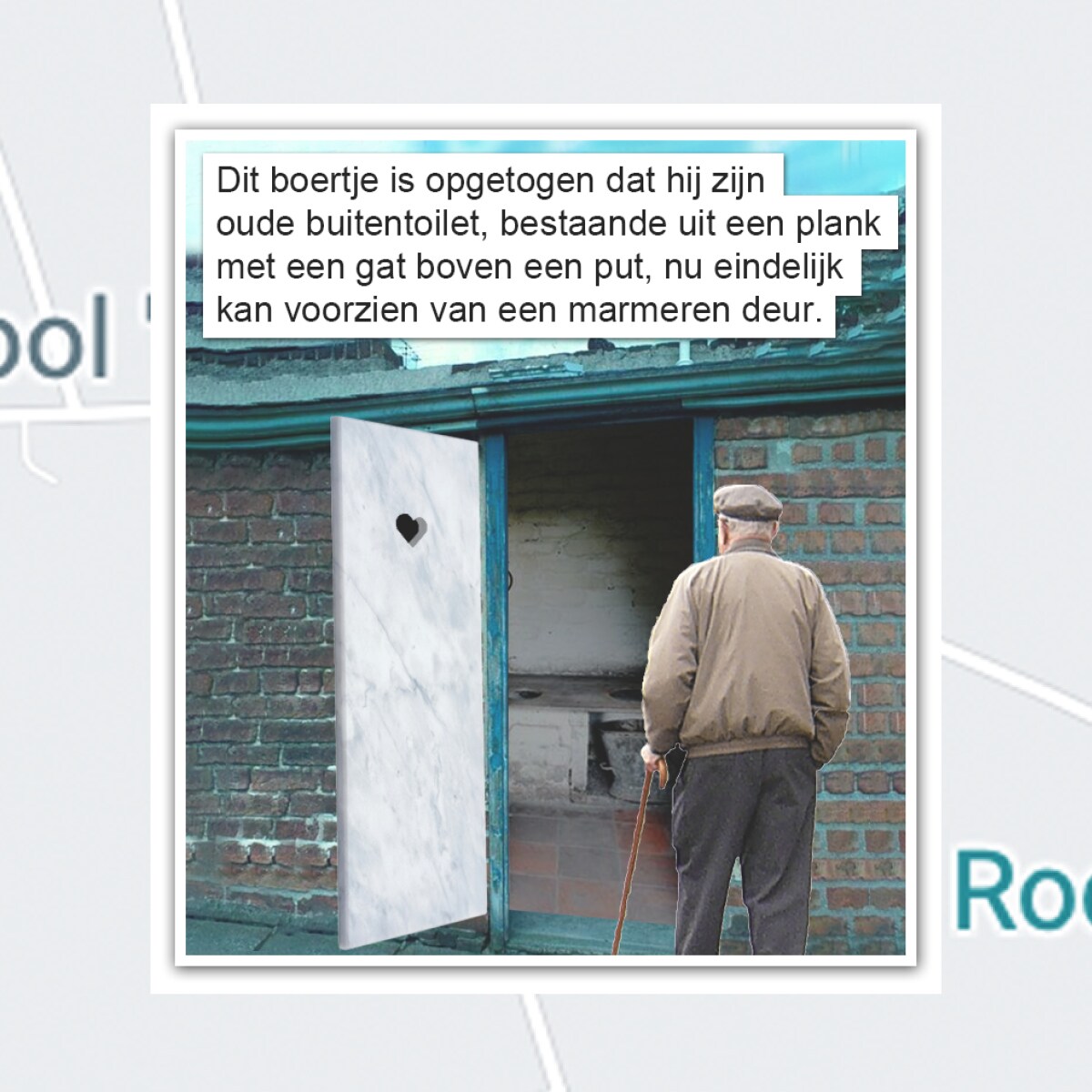 Het Gat van de Wereld: gemeente Olmen verandert slogan na lottowinst ...