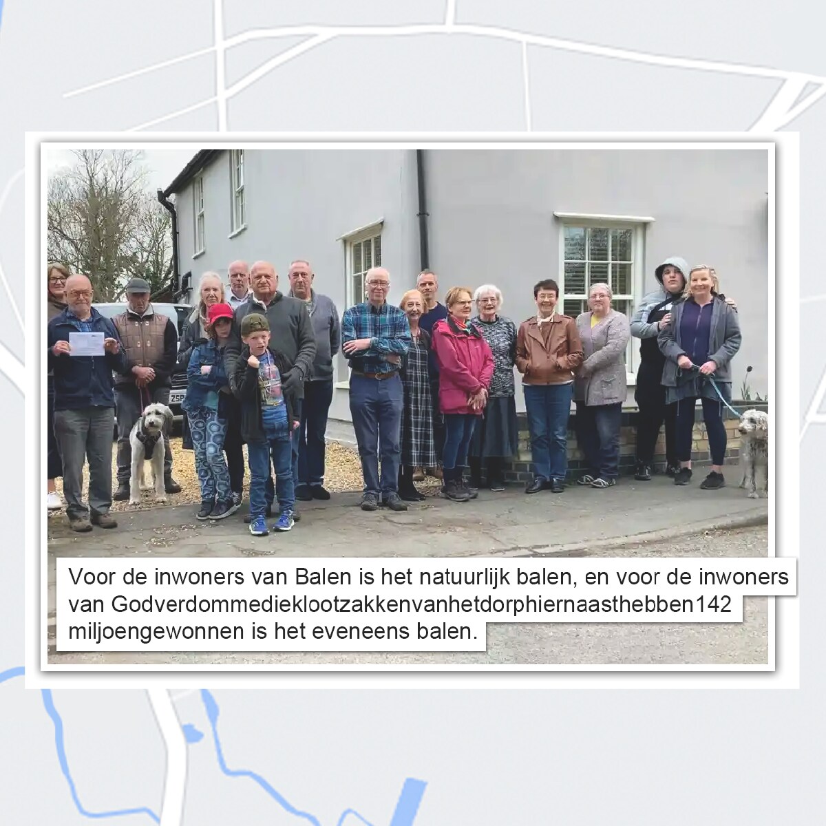 Het Gat van de Wereld: gemeente Olmen verandert slogan na lottowinst ...