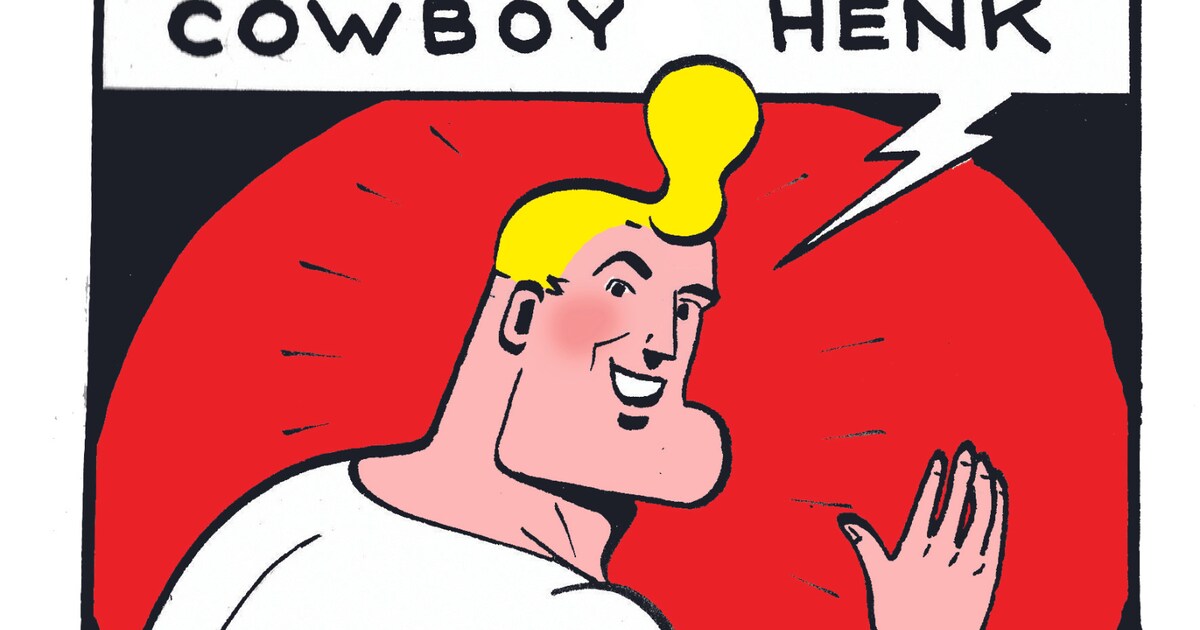 De avonturen van Cowboy Henk: ‘Ober! Ik heb kramp in mijn hand’ | Humo ...
