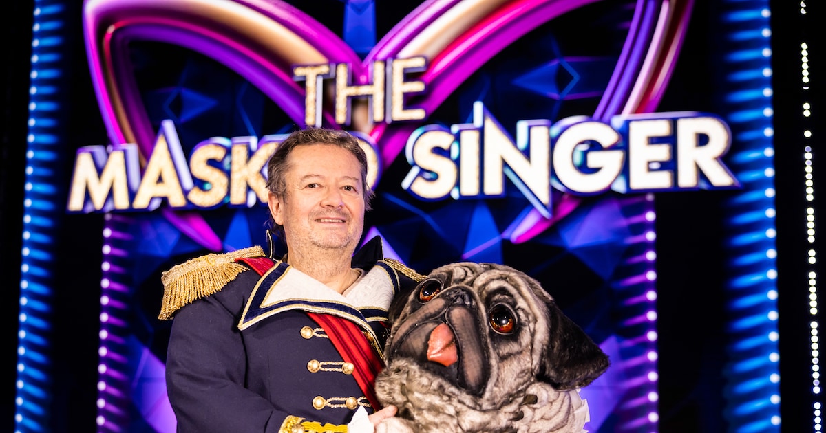 Marc ‘Kolonel Mops’ Coucke valt af in ‘The Masked Singer’: ‘Goed dat er ...