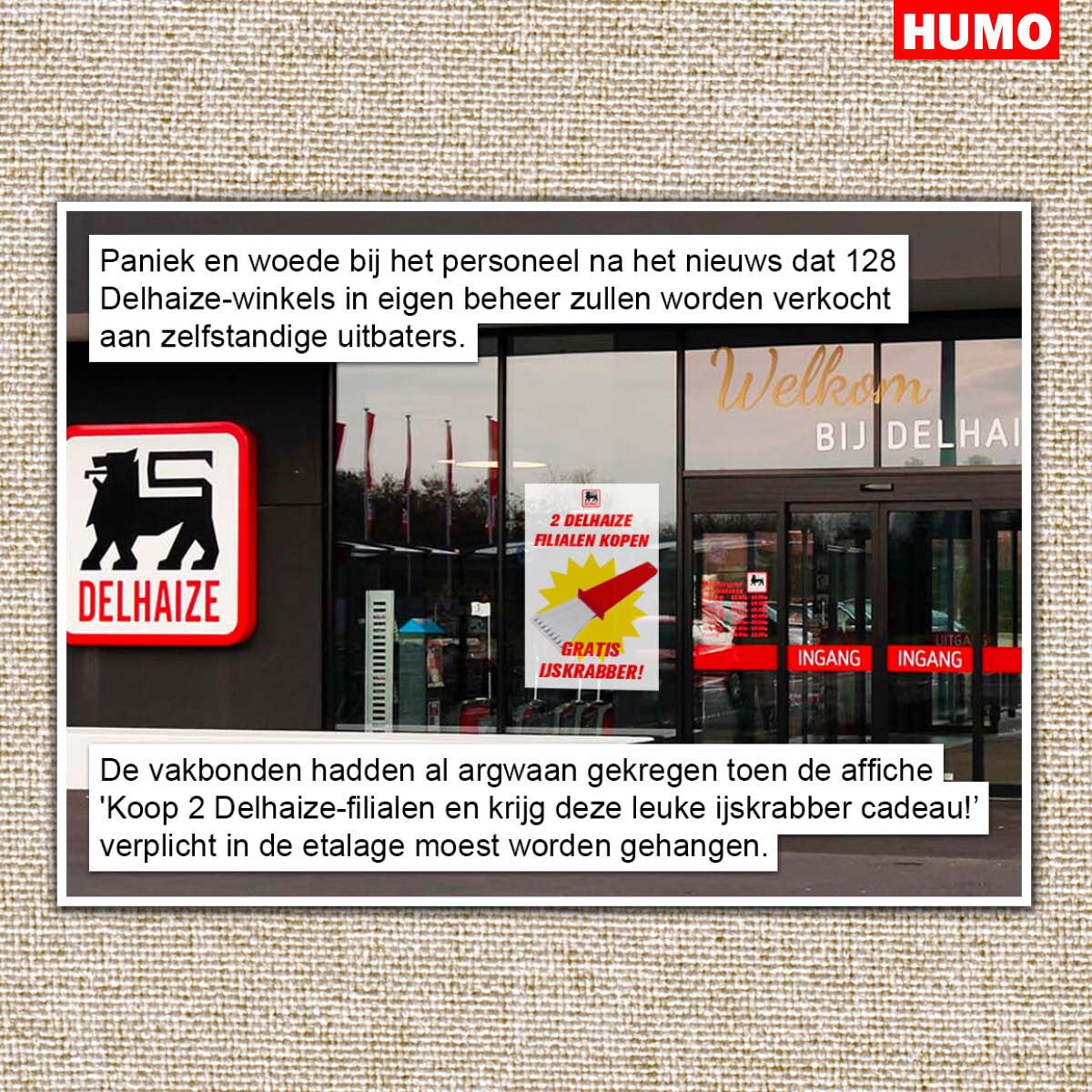 Het Gat van de Wereld over de staking bij Delhaize: ‘Siegfried Bracke ...