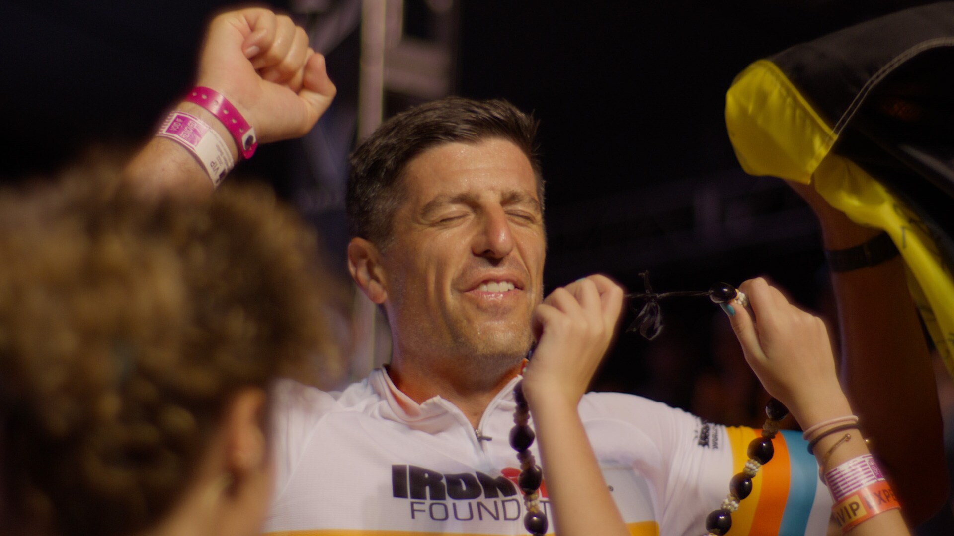 Meerdere keren bracht Sébastien Bellin de hand naar zijn ogen in ...