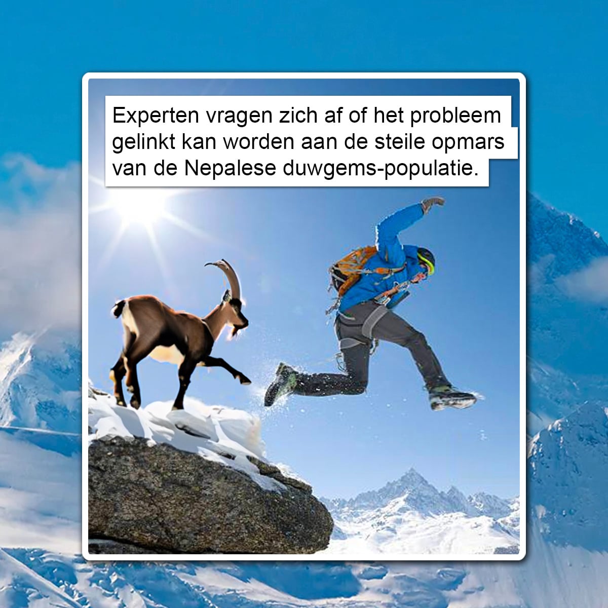 Het Gat van de Wereld: de hoogste berg in de hihihimalaya | Humo: The Wild Site