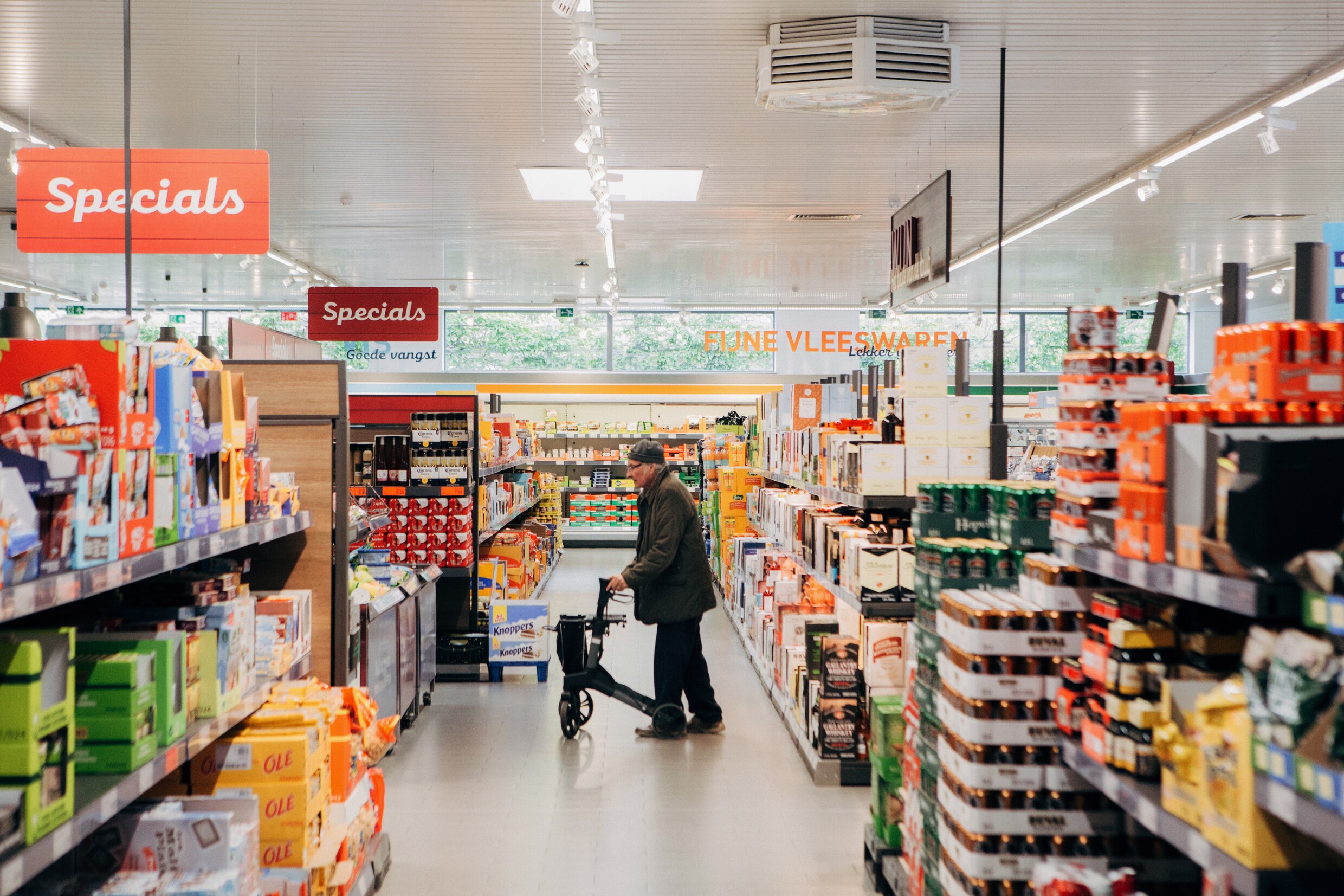 Boodschappen worden minder duur, maar zullen nooit meer goedkoop worden ...