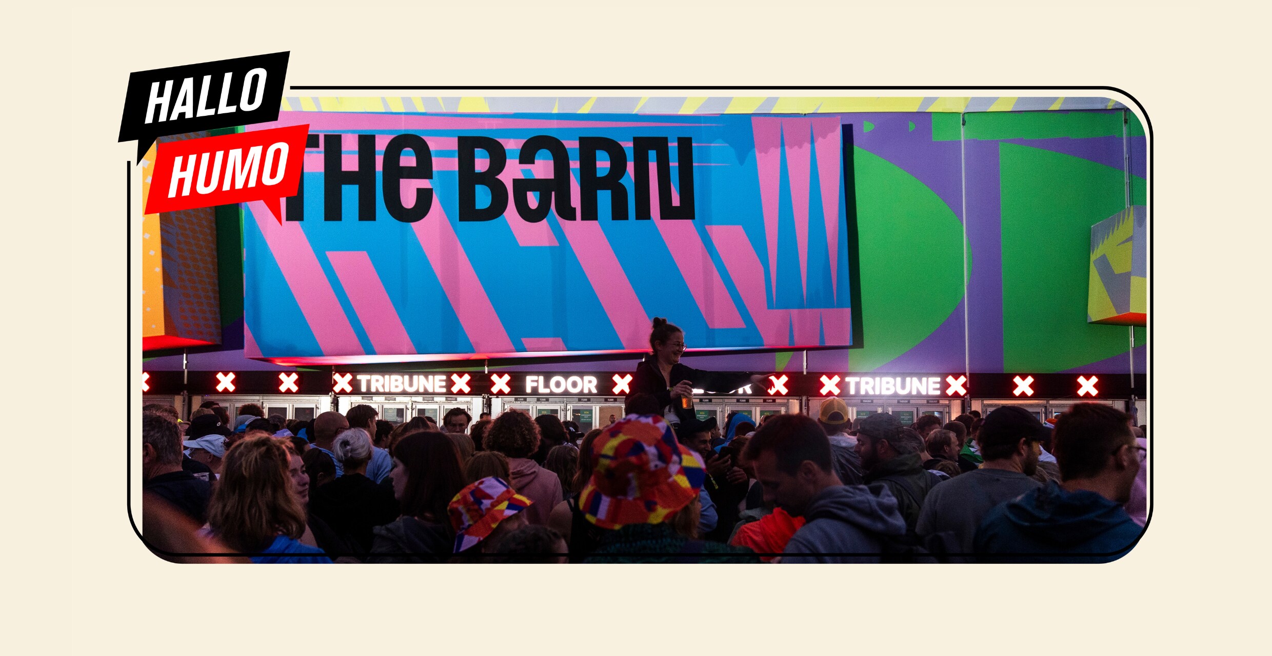 Onze Man over de drukte aan The Barn op Rock Werchter | Humo: The Wild Site