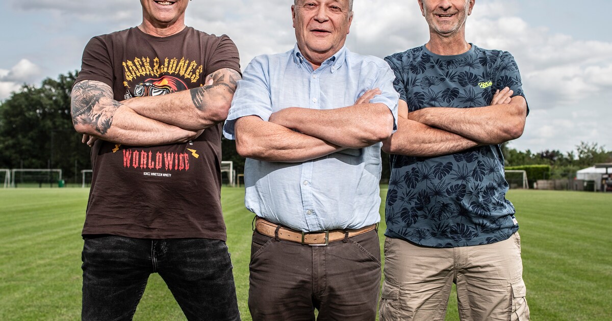 Antwerp-iconen Patrick Goots, Cisse Severeyns en Paul Bistiaux ...