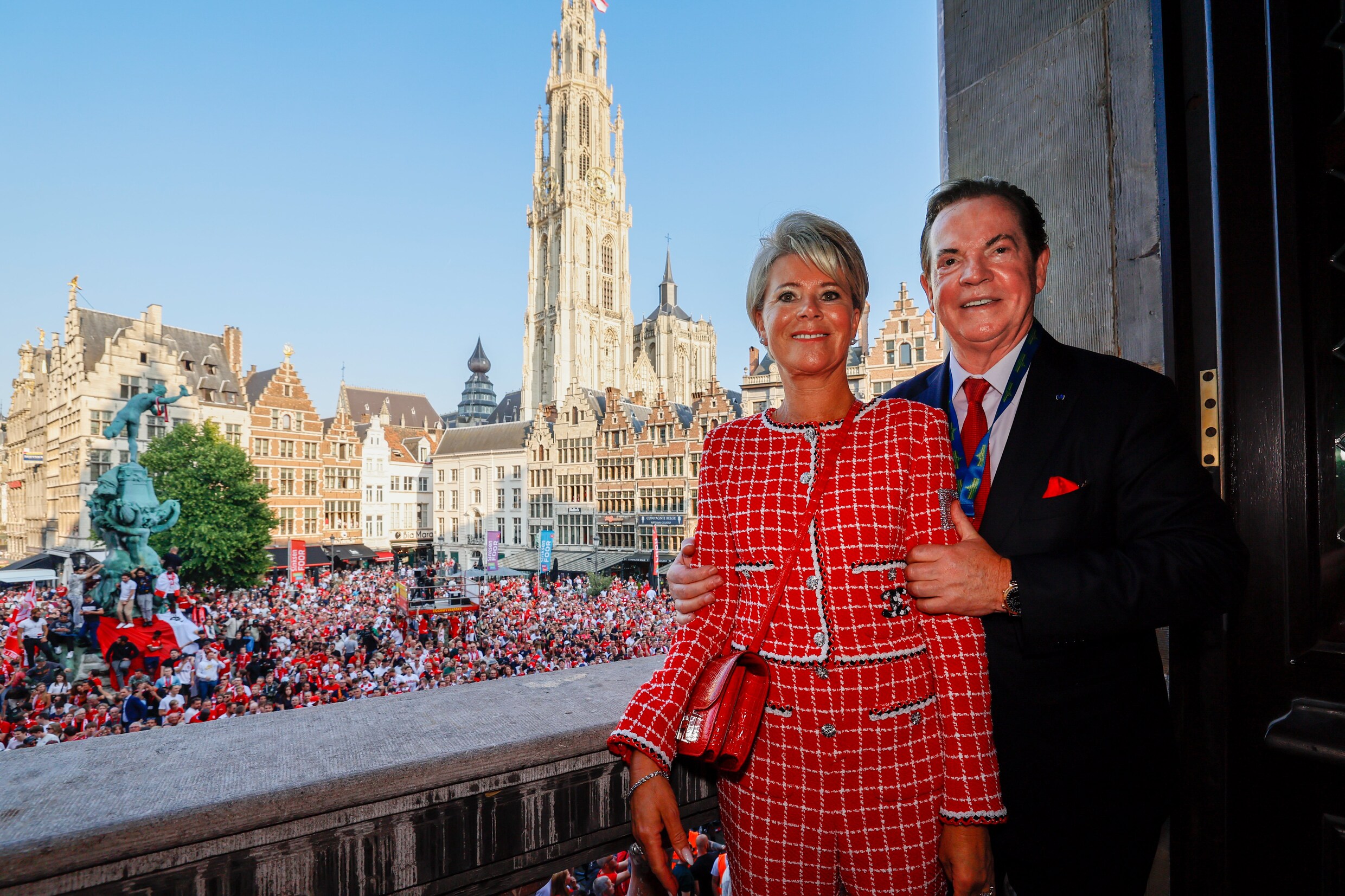 Antwerp-iconen Patrick Goots, Cisse Severeyns en Paul Bistiaux ...