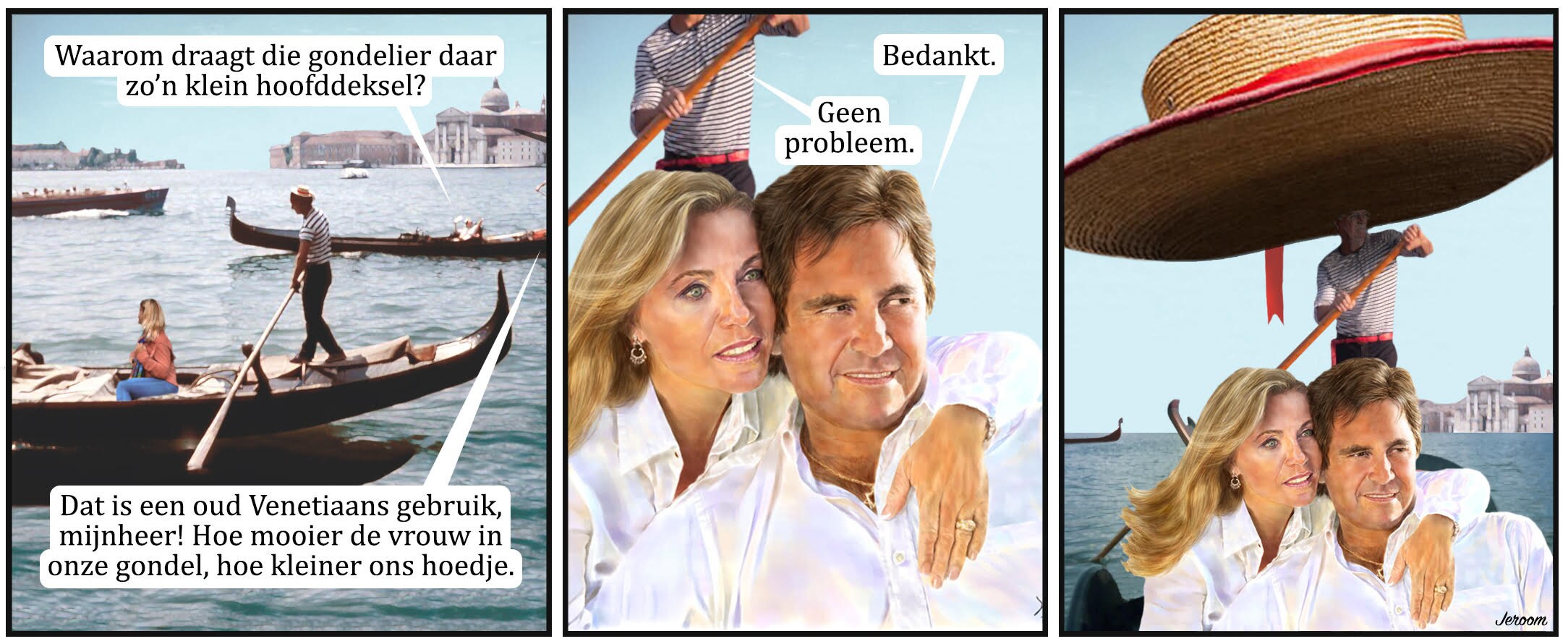‘Een oud Venetiaans gebruik’: elke zondag een klassieker van Jeroom ...