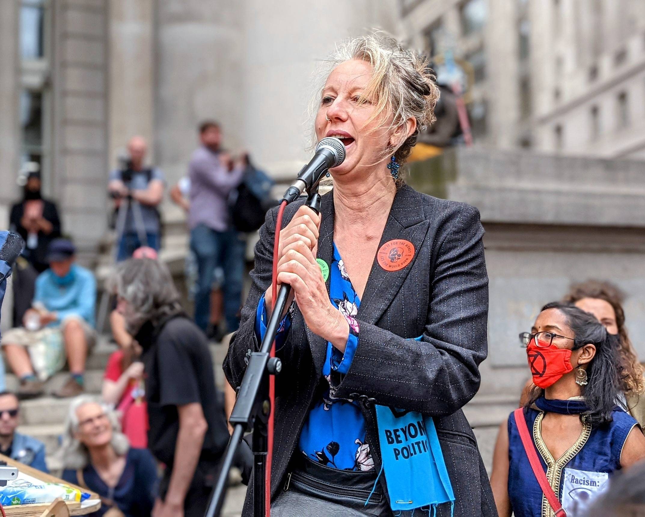 Gail Bradbrook, oprichter van Extinction Rebellion: ‘Ik ben niet tegen ...