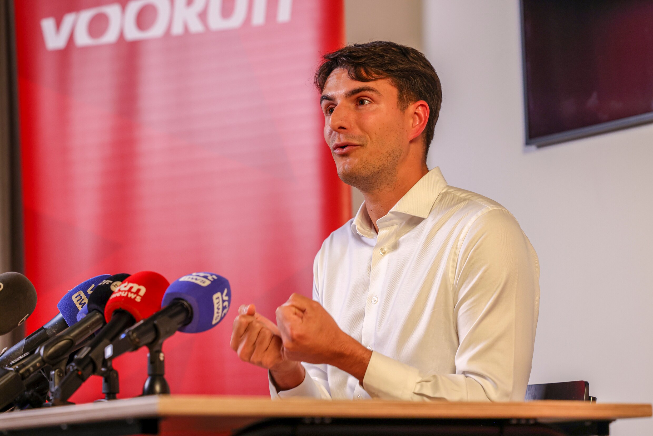 ‘Hij zal moeten strijden voor elke stem’: krijgt Vooruit verhoopte ...