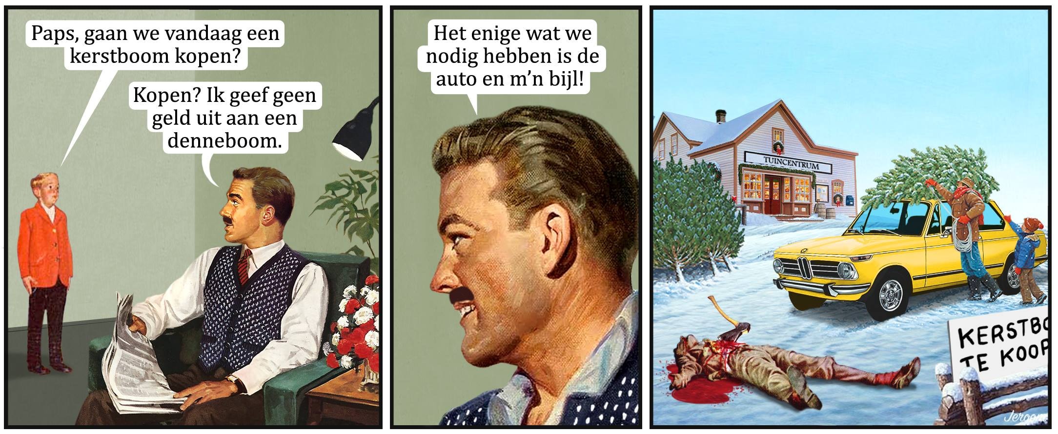 Jeroom over Kerstmis: 'Zonde dat de poep van de kalkoen niet is ...