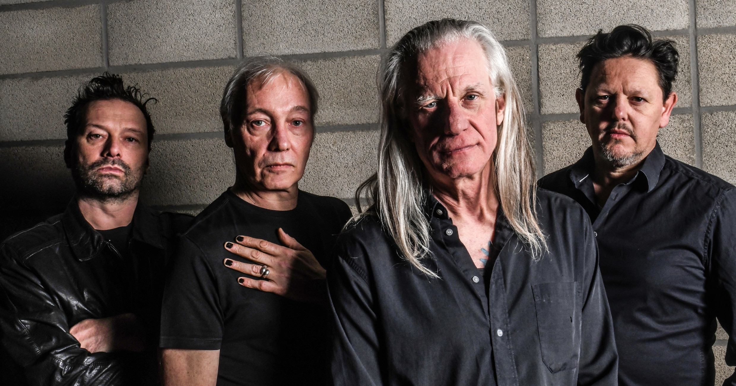 Patrick Riguelle, Guy Swinnen, Bjorn Eriksson en Piet De Pessemier eren ...