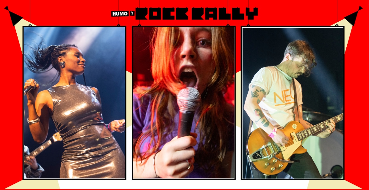 Dit was de eerste halve finale van Humo’s Rock Rally 2024 in Leuven ...