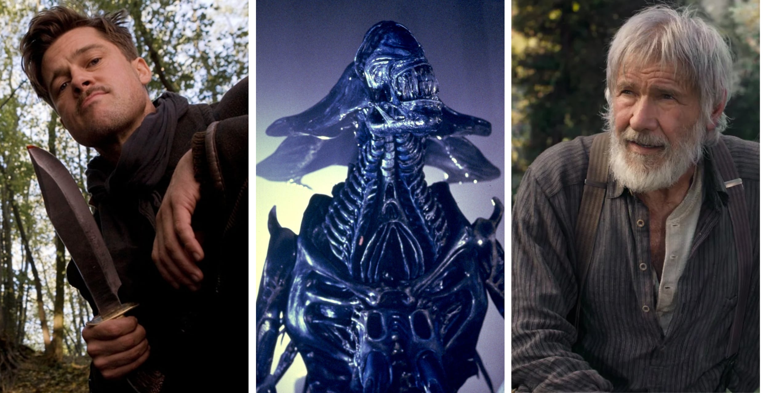 Brad Pitt met nazi’s, James Cameron met aliens én Harrison Ford met een ...