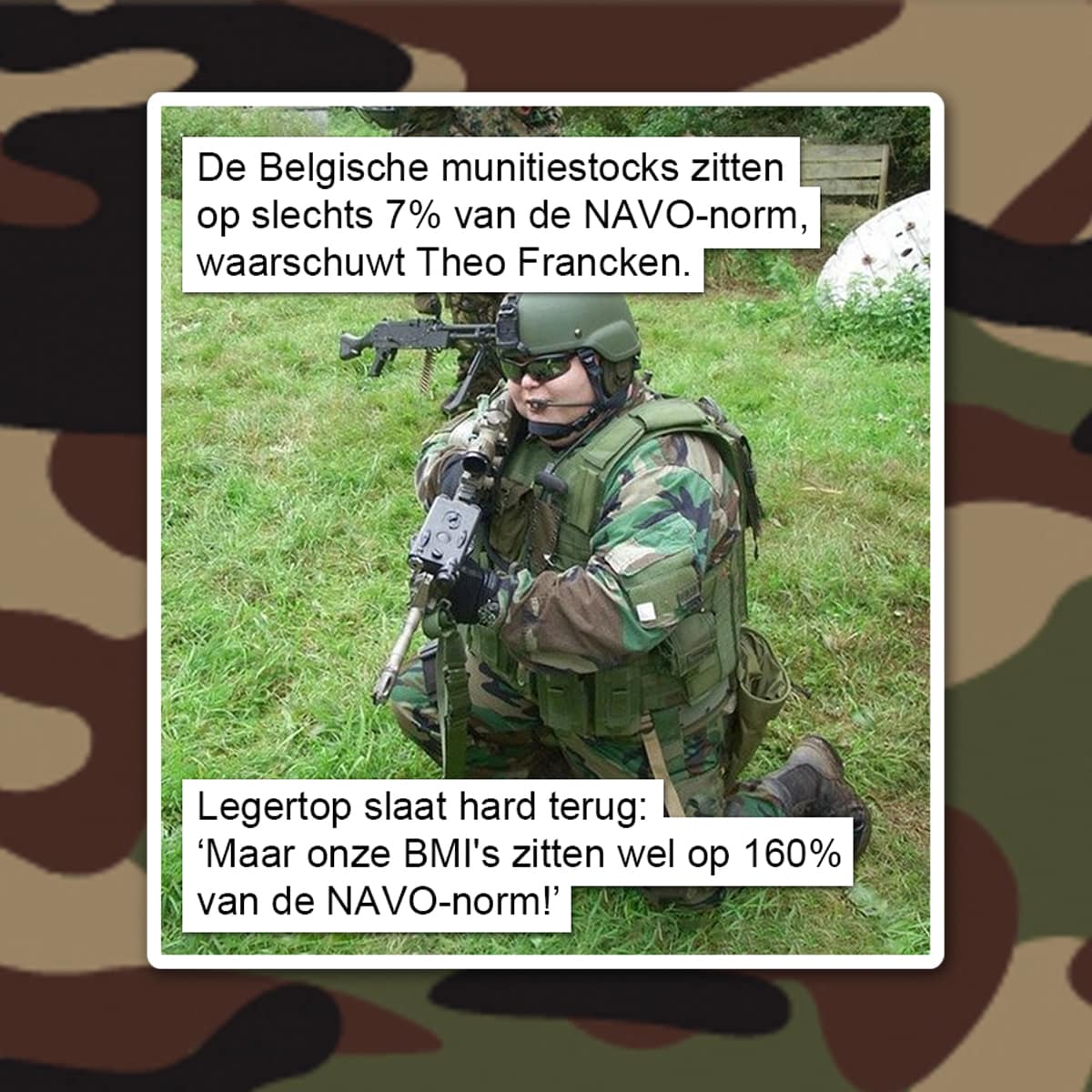 Belgisch leger kampt met gevaarlijk munitietekort (maar Het Gat van de ...