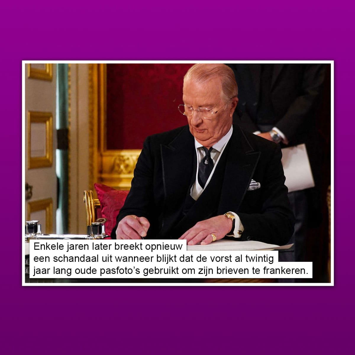 Het Gat van de Wereld: koning Albert blaast negentig kaarsjes uit | Humo: The Wild Site