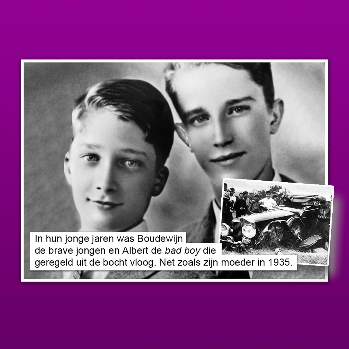 Het Gat van de Wereld: koning Albert blaast negentig kaarsjes uit | Humo: The Wild Site